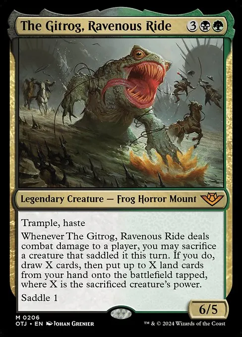 frog - Commander (The Gitrog, Ravenous Ride)