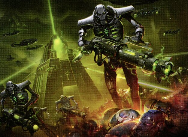 Necron Dynasties Precon - Upgraded - Commander (Imotekh the Stormlord ...