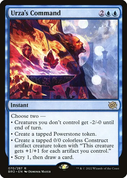 urzas artifacts - Commander (Urza, Chief Artificer) — Moxfield, a deck ...