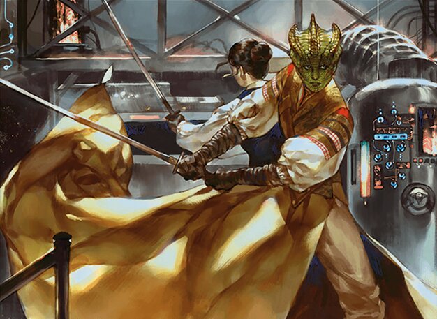 Sword Lesbians - Commander (Madame Vastra / Jenny Flint)