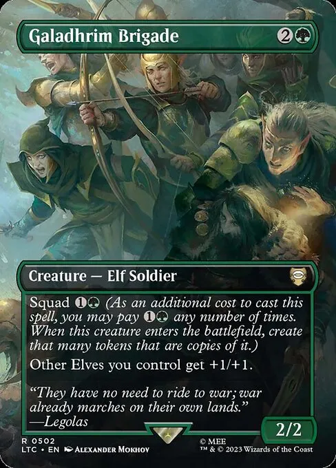 Duskana Elves - Commander (Duskana, the Rage Mother)