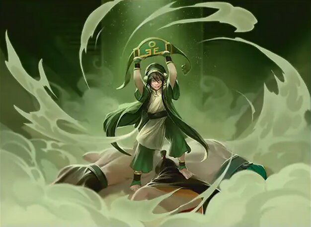 ⛰️QUEEN OF LANDS - Toph - Commander (Toph, Greatest Earthbender)