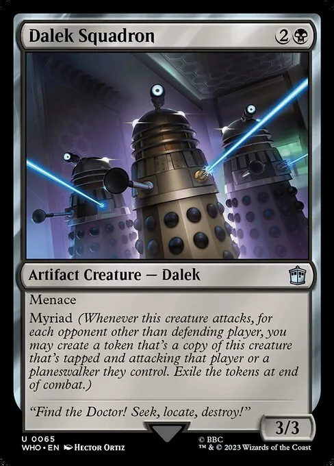 ches davros deck - Commander (Davros, Dalek Creator)