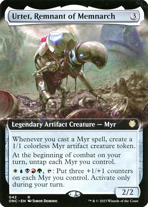 [WUBRG] MYR TIME - Commander (Urtet, Remnant of Memnarch) — Moxfield, a ...
