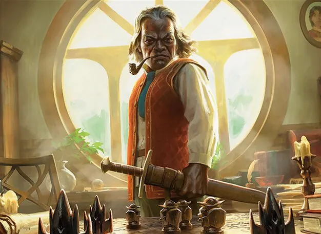 You think Im an old halfling - Commander (Saradoc, Master of Buckland)