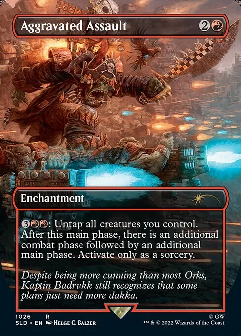 Orks!💥 Warhammer 40k theme deck (WAAAAAAGH!!!) - Commander (Zurgo ...