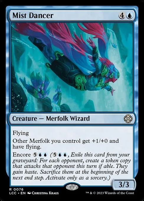 mono blue tribe where? - Commander (Mistform Ultimus)