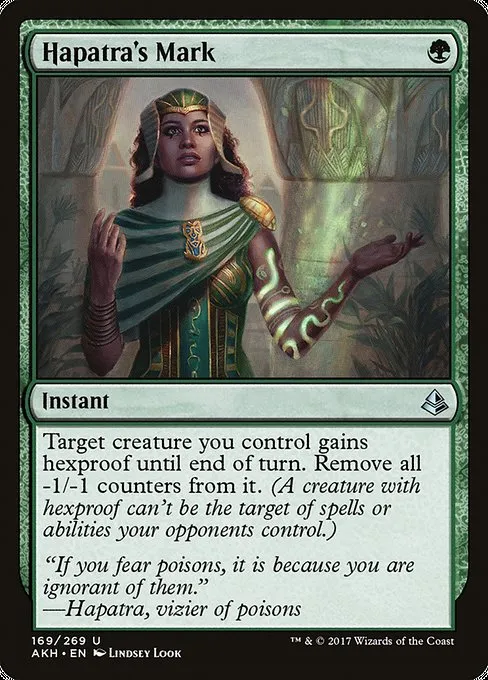 Negative counters - Commander (Hapatra, Vizier of Poisons) — Moxfield ...
