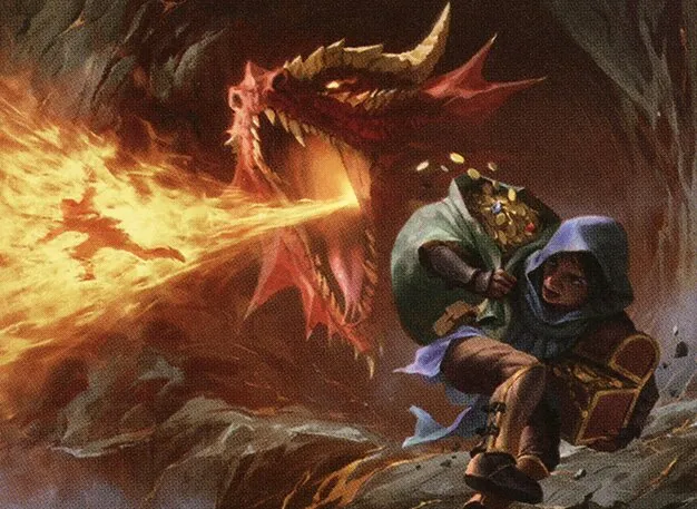 EDH Themberchaud (Mono-Red Lore Theme) - Commander (Themberchaud)