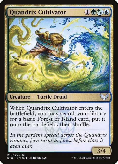 Quantum Quandrix (Commander 2021 Precon Decklist) - Commander Precons