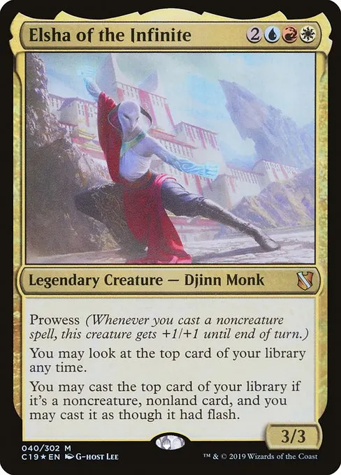Thought Lash Elsha: Infinite Thoughts - Commander (Elsha of the Infinite)