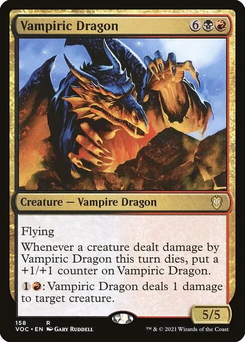 Vampiric Bloodline (Innistrad: Crimson Vow Commander Precon Decklist ...