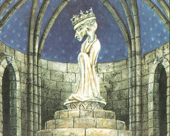 White/Blue Artifact - Vintage