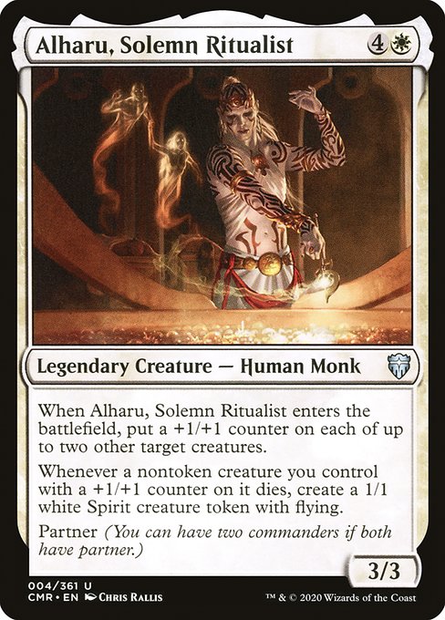 Abzan Ascended - Commander (Alharu, Solemn Ritualist / Reyhan, Last of ...