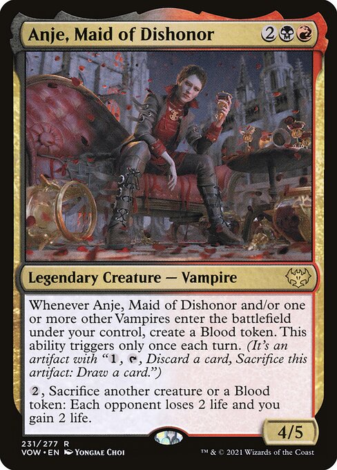 Strefan, Vampire Tribal (Casual) - Commander (Strefan, Maurer ...