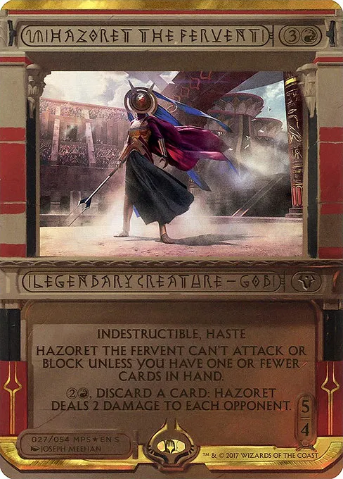 Burning Fury | EDH Hazoret Aggro - Commander (Hazoret the Fervent)
