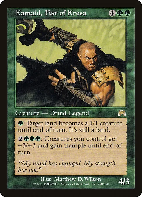 Kamahl's Druidic Vow - Commander (Kamahl, Fist of Krosa) — Moxfield, a ...