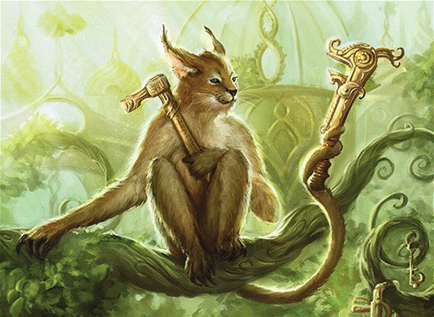 Feeding Monkeys in a Game of Magic - G/R Ape & Monkey - Commander (Kibo ...