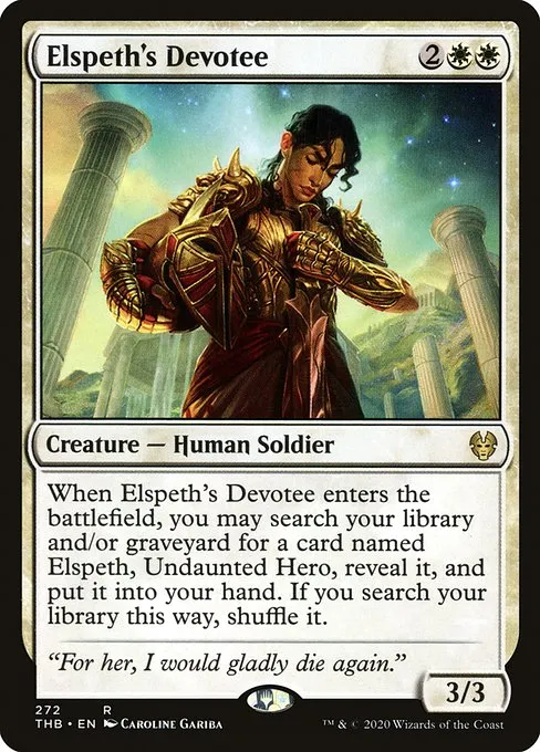 Elspeth, Undaunted Hero (Theros Beyond Death Planeswalker Deck) - Precons