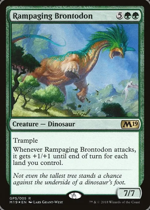 Mono-Green Dinosaur Deck: Ghalta, Primal Hunger - Commander (Ghalta ...