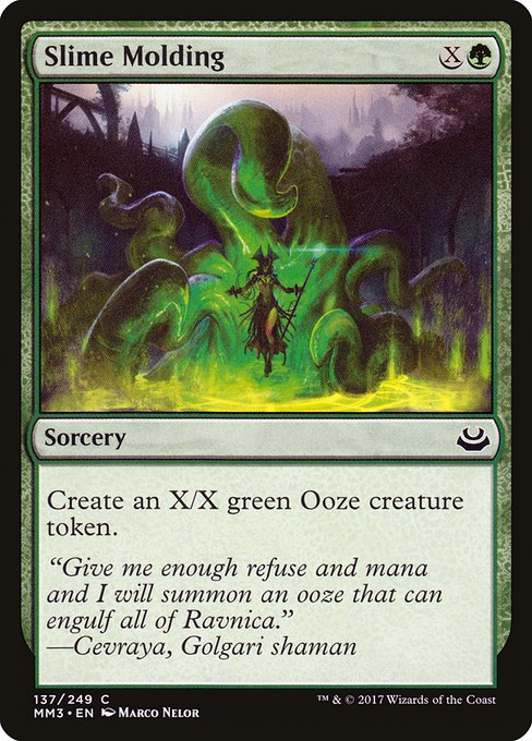 Ooze Tribal - Commander (Umori, the Collector) — Moxfield, a deck ...