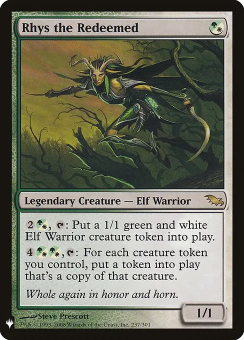 EDH Halsin Tokens - Commander (Halsin, Emerald Archdruid / Inspiring ...