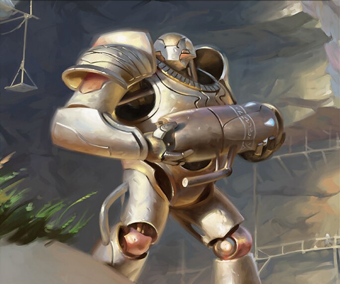 Uprising robots - Commander (Urza, Chief Artificer)