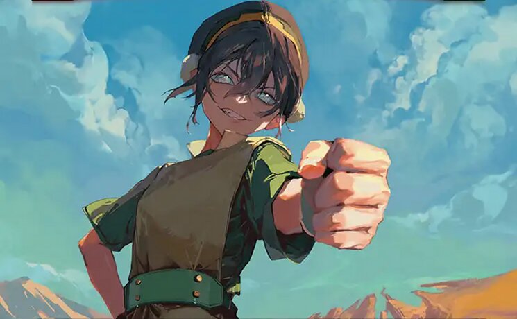 Toph: Rock Always Wins - Commander (Toph, Hardheaded Teacher)