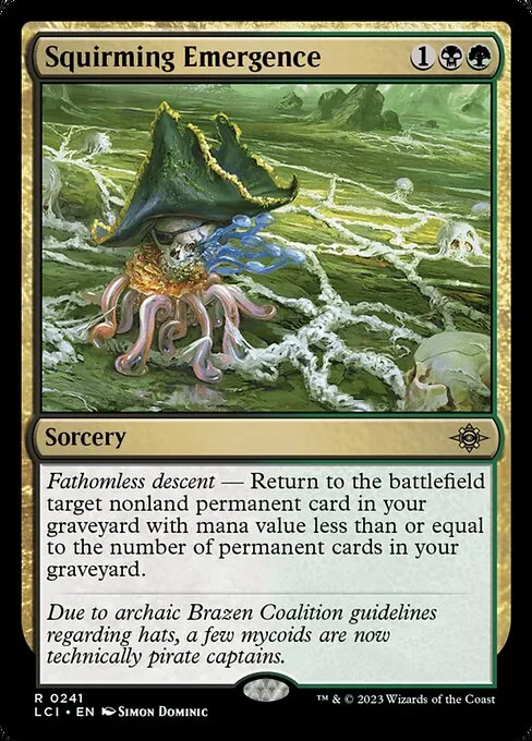 Mycotyrant Powerful Graveyard Recursion - Commander (The Mycotyrant)