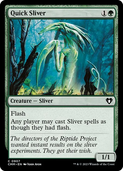 Sliver Swarm - Commander (The First Sliver) — Moxfield, a deck building ...
