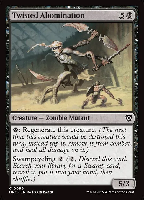 Zombie - Commander (Temmet, Naktamun's Will)