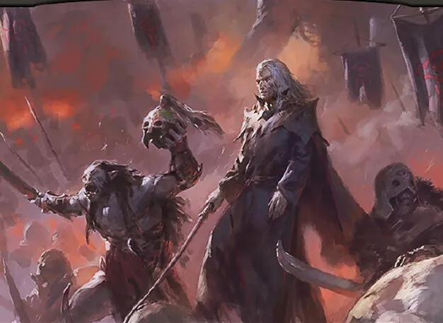 Orc Army - Mono BLACK - Commander (Gothmog, Morgul Lieutenant)