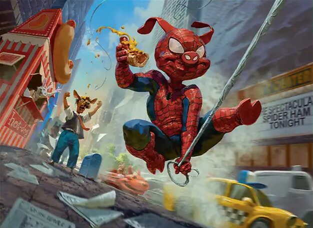 spider pig - Commander (Spider-Ham, Peter Porker)