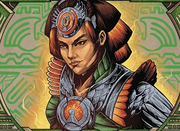 Yuri 2/2: Huatli - Commander (Huatli, Poet of Unity // Roar of the ...