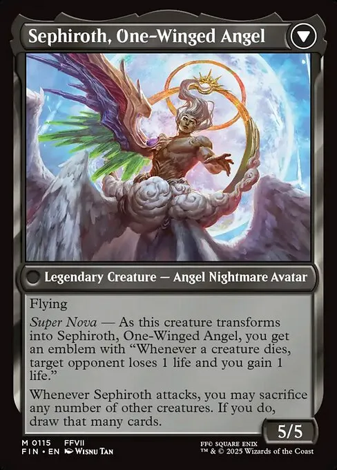 Sephiroth Fable Soldier - Commander (Sephiroth, Fabled SOLDIER ...