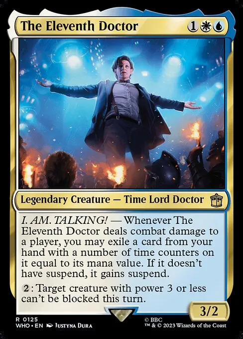 Timey-Wimey Commander Precon Decklist - Commander (The Tenth Doctor ...