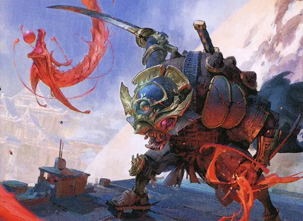 Goblin Samurai Voltron - Dragon Tribal - Commander (Goro-Goro, Disciple ...