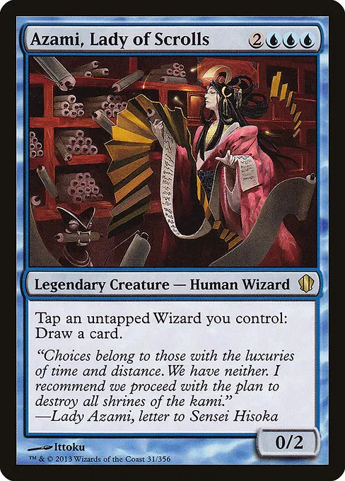 Orphan Azami - Commander (Azami, Lady of Scrolls) — Moxfield, a deck ...