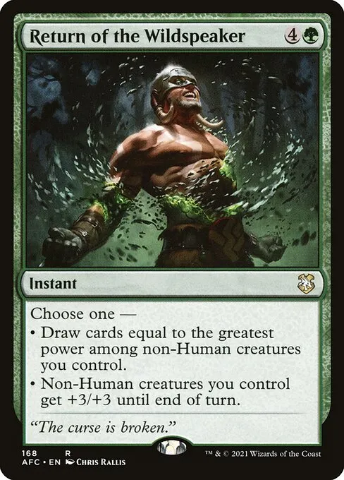 Draconic Rage - Commander (Vrondiss, Rage of Ancients)