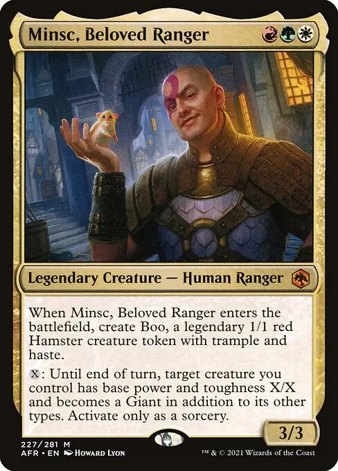 [cEDH] Hamster Pod - Commander (Minsc, Beloved Ranger)