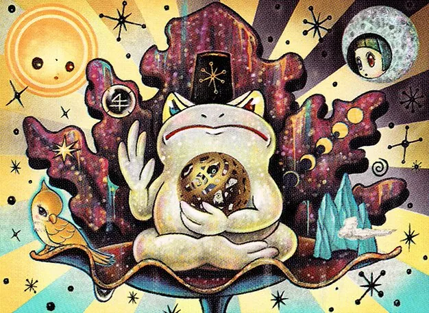 🐸Grolnok Frog Tribal - Ribbit Time🐸 - Commander (Grolnok, the Omnivore)