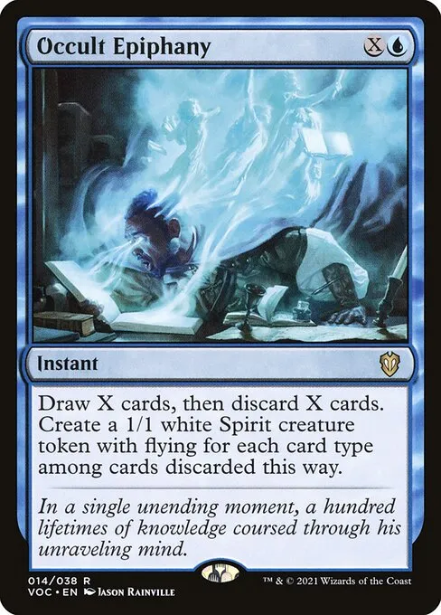 Blue White Spirits - Commander (Millicent, Restless Revenant ...