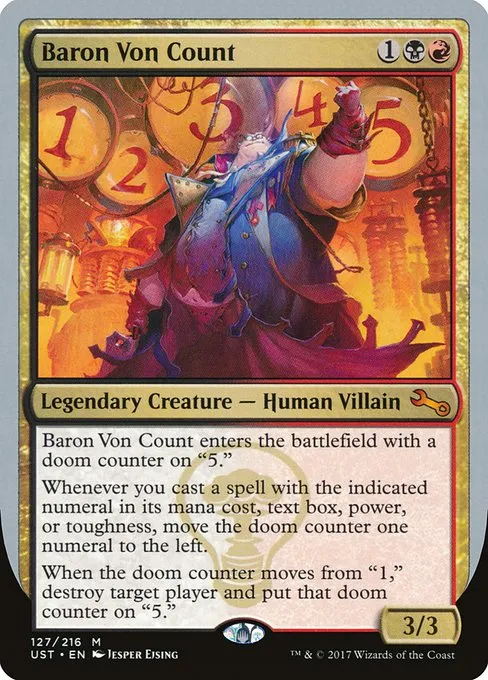 Unset Legendary Creatures - Commander