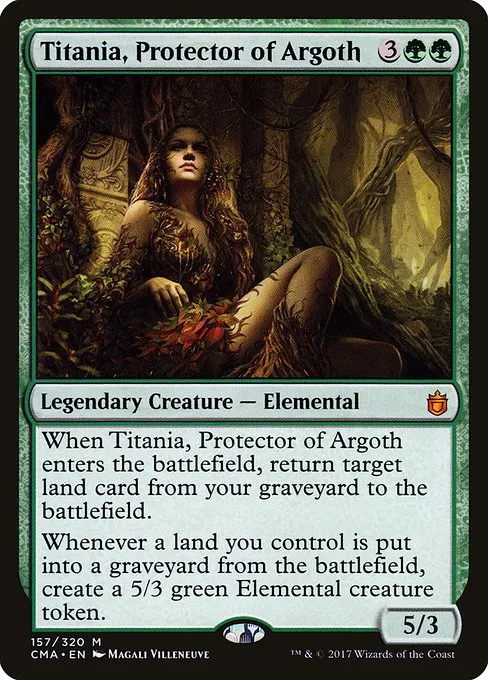 Titania Tribal - Commander (Titania, Nature's Force)