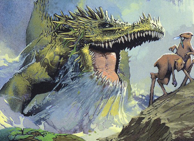 Large Chompo Lizards | WUBG | Crocodile Tribal | EDH - Commander ...