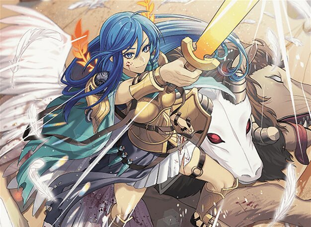 anime waifu - Commander (Brigone, Soldier of Meletis)