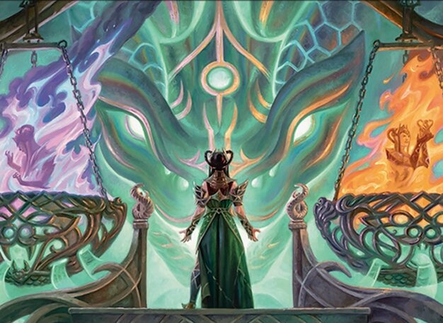 Thanos with Scales - Commander (Teval, the Balanced Scale)