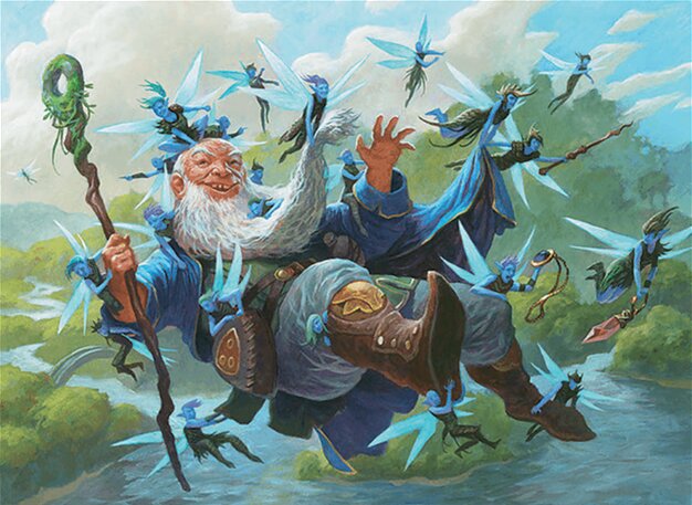 mono blue draw 2 - Standard