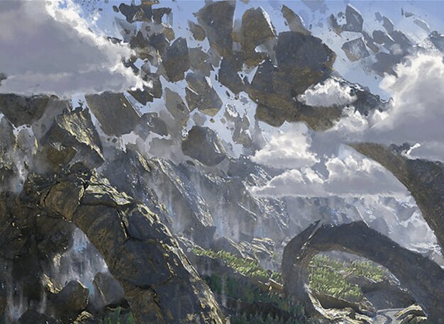 WUBRG Landfall: The Prismatic Bridge - Commander (Esika, God of the ...