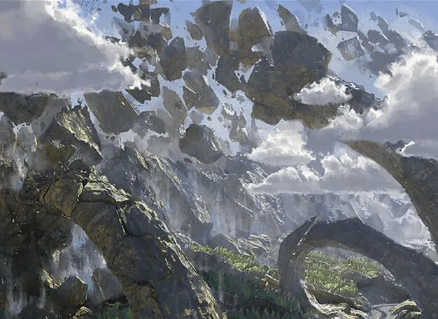 WUBRG Landfall: The Prismatic Bridge - Commander (Esika, God of the ...